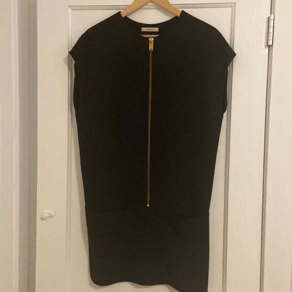 Celine | Dresses | Celine Crew Neck Mini Dress 38 | Poshmark